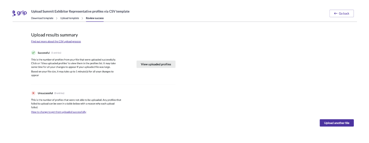 How to Use the CSV Uploader